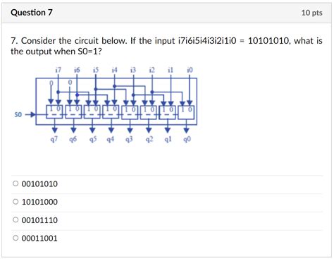 Solved Consider The Circuit Below If The Input Chegg