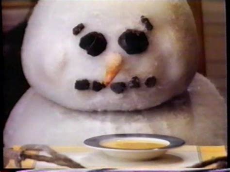 1993 Campbells Soup Melting Snowman Tv Commercial Winterbridge Media