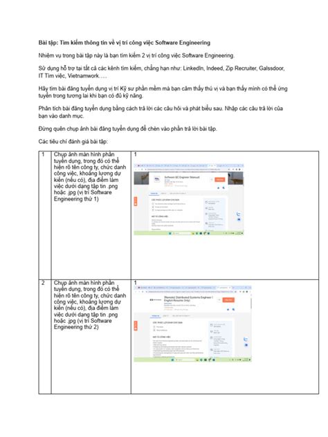 Software Engineering Job Postings Pdf