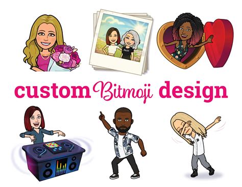 Custom Bitmoji Design Personalized Bitmoji Digital File Etsy