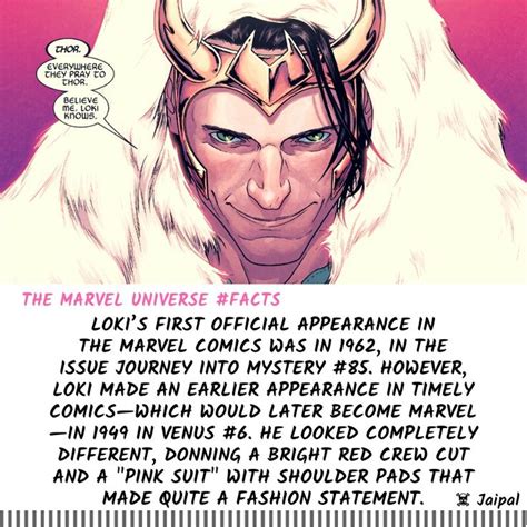 Did You Know Loki Pretty In Pink Loki Marvel Facts Marvel