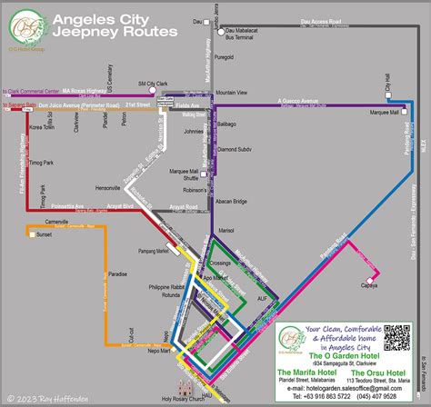 Angeles City Jeepney Routes Angeles
