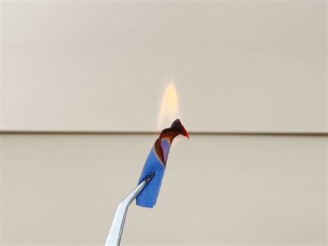 Discover Fabric Burn Test