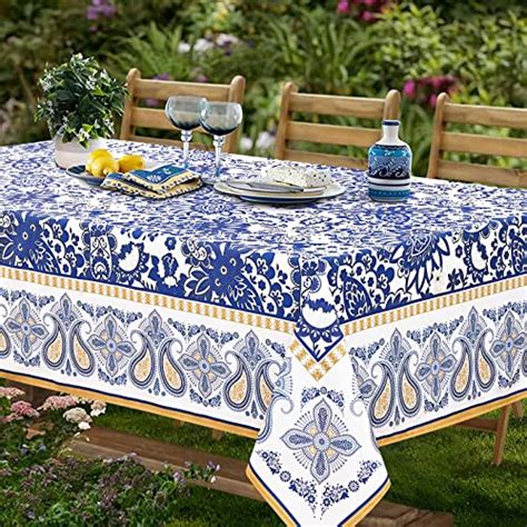 Best Outdoor Tablecloths For Rectangle Tables To Elevate Your Outdoor Dining Experience