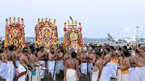 Thiruvananthapuram The Indian Airport That Halts Flights For A Divine