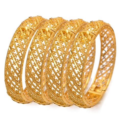 24k Dubai Can Open Ethiopian Ethnic Jewelry Gold C Vicedeal