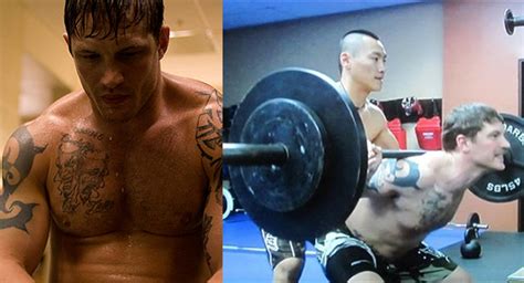 Watch Tom Hardys Mma Workout For Warrior