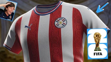 ¡paraguay Estrena Su Nueva Camiseta Para El Mundial 2026 Hecha Por Puma