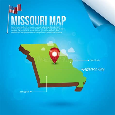 Arkansas State Map Vector Illustration Decorative Design Stock Vector Illustration Of States