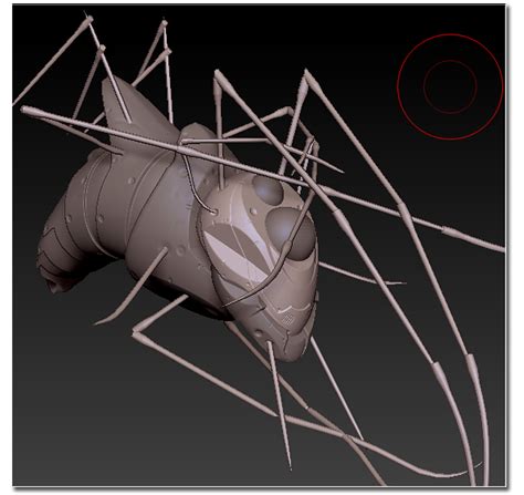 create a 3d micro robotic insect in zbrush envato tuts