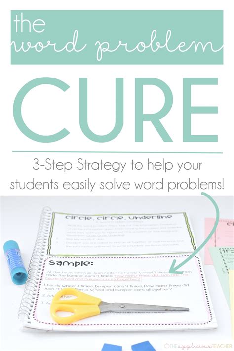 A Simple Word Problem Strategy Circle Circle Underline