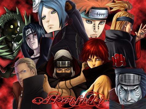 Naruto Shippuden Akatsuki Wallpapers Wallpaper Cave
