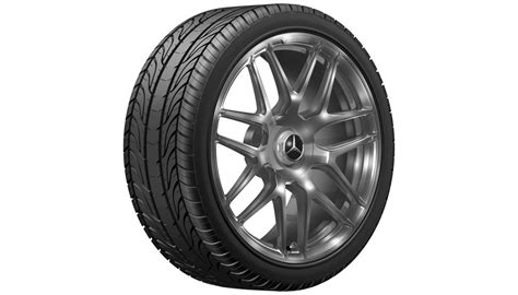 Amg Forged Wheel In Cross Spoke Design 508 Cm 20 Inch High Sheen