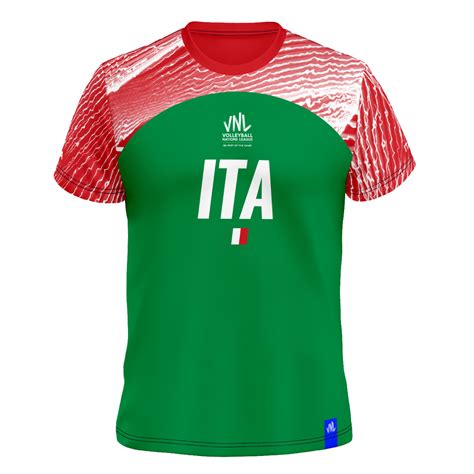 Italy Vnl Jersey Unisex Vw Volleyball World Sa