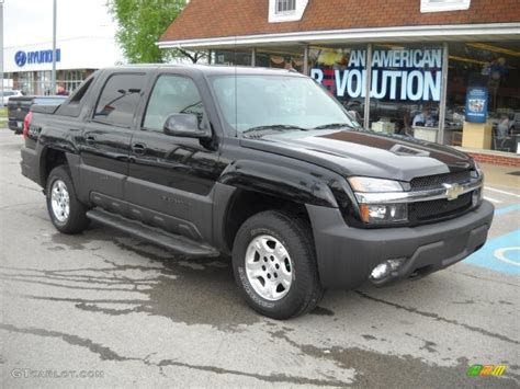 2004 Black Chevrolet Avalanche 1500 Z71 4x4 49418318 Photo 6