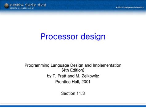 Ppt Processor Design Powerpoint Presentation Free Download Id5682348