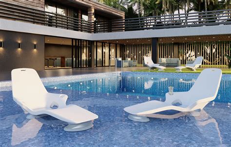 Tenjam Shayz In Pool Lounge Chairs For Sun Shelf Set Of Two