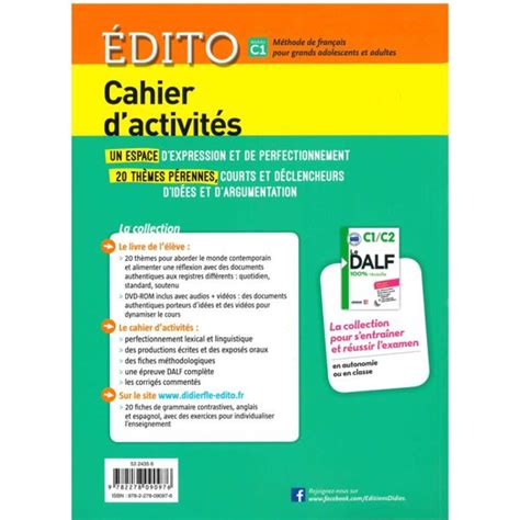 Edito C1 Cahier Officetime Gr