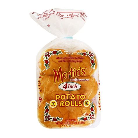 Pan De Papa Hamburguesa Martins 723g12 Un Aperitivocl