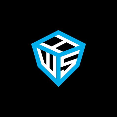 Hws Letter Logo Vector Design Hws Simple And Modern Logo Hws Luxurious Alphabet Design