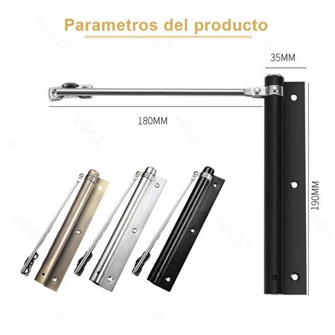 Cierrapuertas Automático Con Resorte De Acero Inoxidable Sodimac