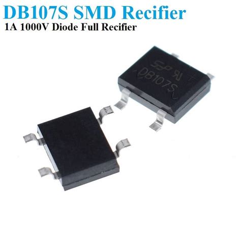 Full Wave Smd Bridge Rectifier Db107s 1a 1000v Uge Electronics Egypt