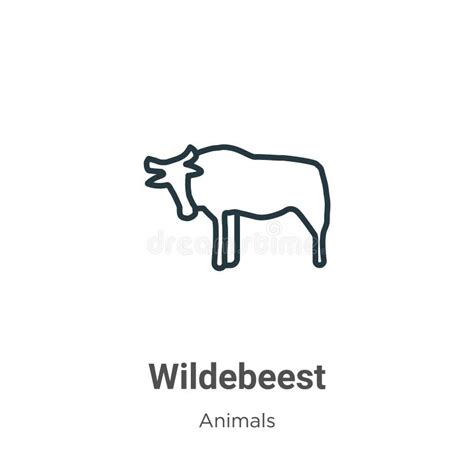 Wildebeest Logo Stock Illustrations 122 Wildebeest Logo Stock