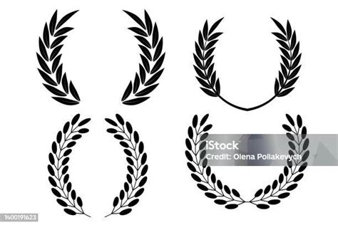 화환이있는 빈티지 로얄 세트 수상 트로피 세트 꽃 가지 평화의 상징 당첨자 증명서 벡터 일러스트레이션 스톡 이미지 Revolution에 대한 스톡 벡터 아트 및 기타 이미지