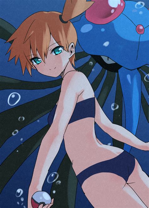Nanagi Pixiv12776910 Misty Pokemon Tentacruel Nintendo Pokemon
