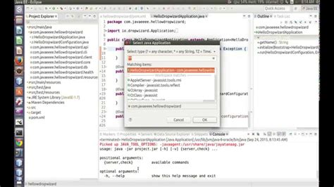 Creating A Dropwizard Project From Maven Archetype Using Eclipse Ide Youtube
