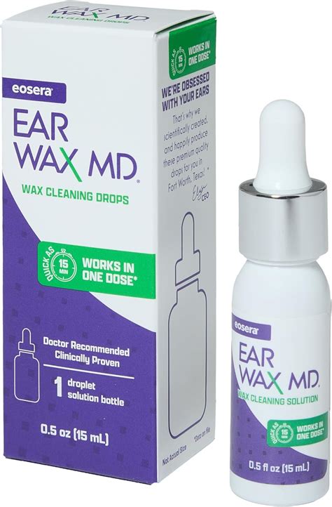 Earwax Md Ear Wax Removal Drops For Ear Cleaning Au
