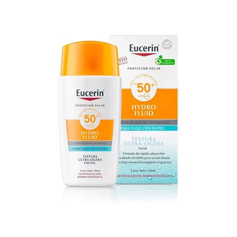 Eucerin Protector Solar Hydro Fluid Spf 50 50ml Farmacia Roubillard