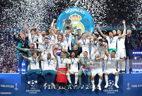 Real Madrid Champions League Final 2018 Match Pennant Golden Soccer