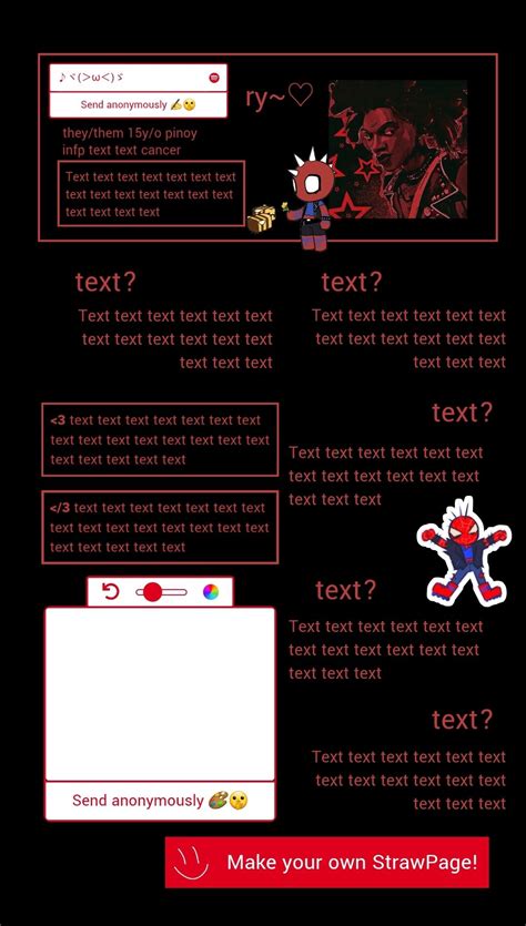 Strawpage Inspo 🕸️ In 2025 Quote Banner Layout Template Page Design