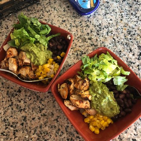 Marinated Grilled Chicken Burrito Bowls Recipe