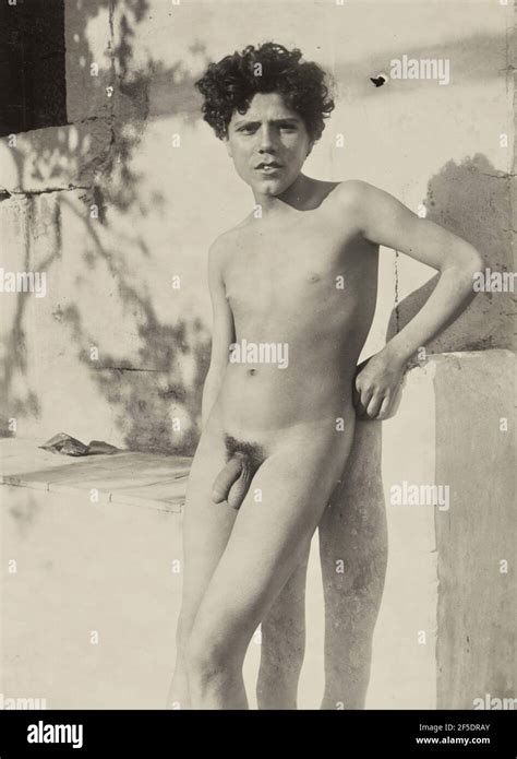Nu Jeunes Baron Wilhelm Von Gloeden Allemand 1856 1931 Photo Stock