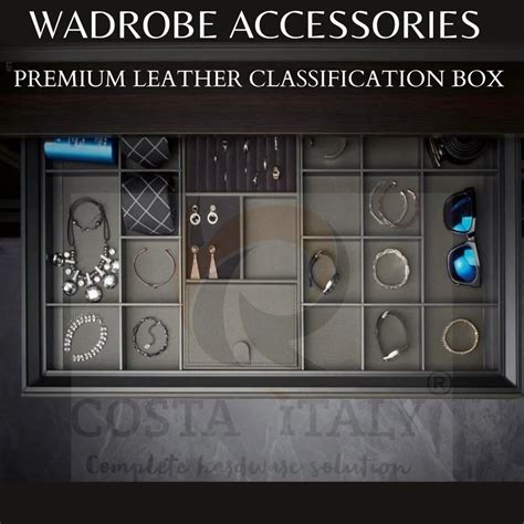 Leather Classification Box At ₹ 8000piece Wadrobe Accesories In Mumbai Id 2849947679391