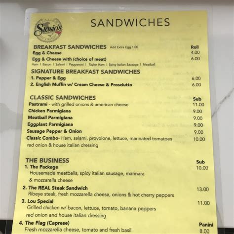 Stasios Italian Deli Orlando Restaurant Reviews Photos And Phone