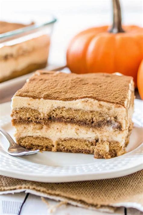 Pumpkin Tiramisu 🍂 Creamy No Bake Fall Dessert Recipe