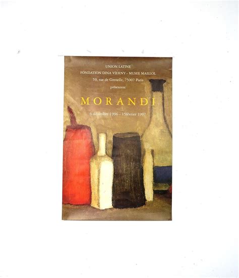 Poster Morandi Twentieth Century Prints
