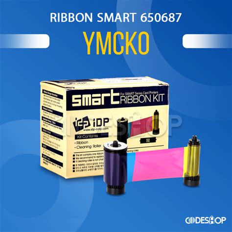 Jual Tinta Ribon Printer Kartu Id Card Smart 50s Color Ymcko Pn 650687 Shopee Indonesia