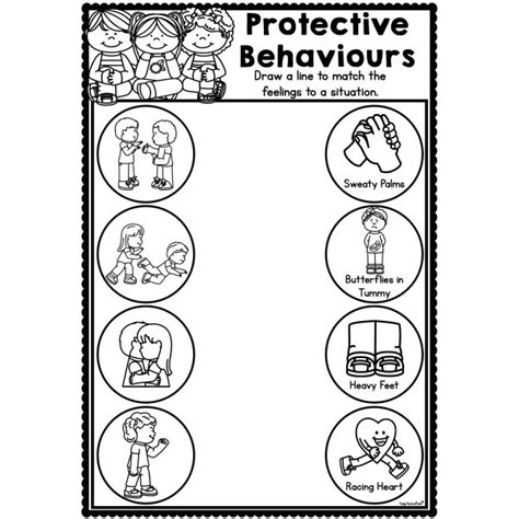 Protective Behaviours Worksheet Top Teacher In 2024 Protective Behaviours Worksheets Behavior