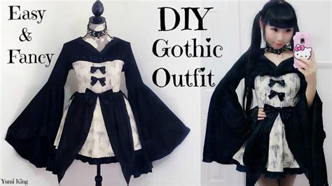 Diy Easy And Fancy Gothic Outfitdress Back To School Outfits Review