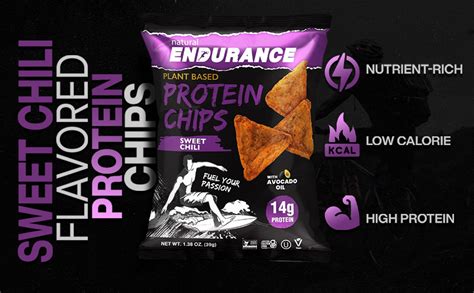 Natural Endurance Protein Chips Nacho Chips Low Carb