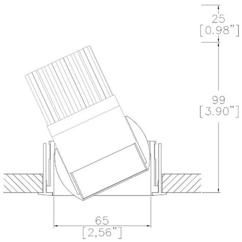 Oculusmini Accent Trim Downlight All Square Lighting