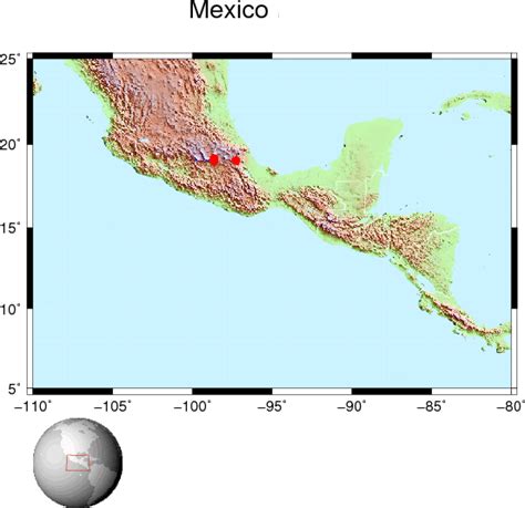 World Glacier Inventory Map