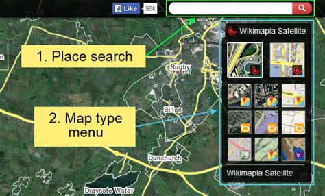 User Interface Wikimapia