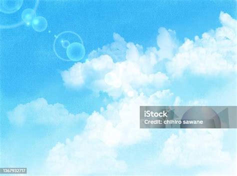 Ilustrasi Langit Dan Awan Ilustrasi Stok Unduh Gambar Sekarang Komik Jepang Awan Langit