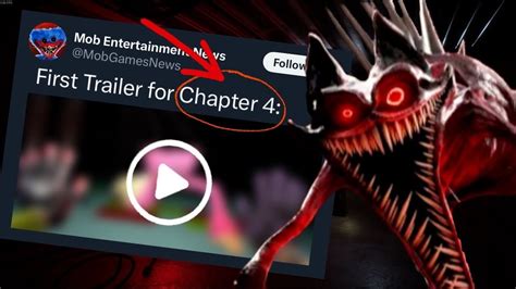Poppy Playtime Chapter 4 New Trailer Leaks And Release Update R