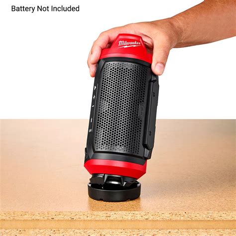 Milwaukee M12jssp20 12v Li Ion Cordless Bluetooth Jobsite Speaker